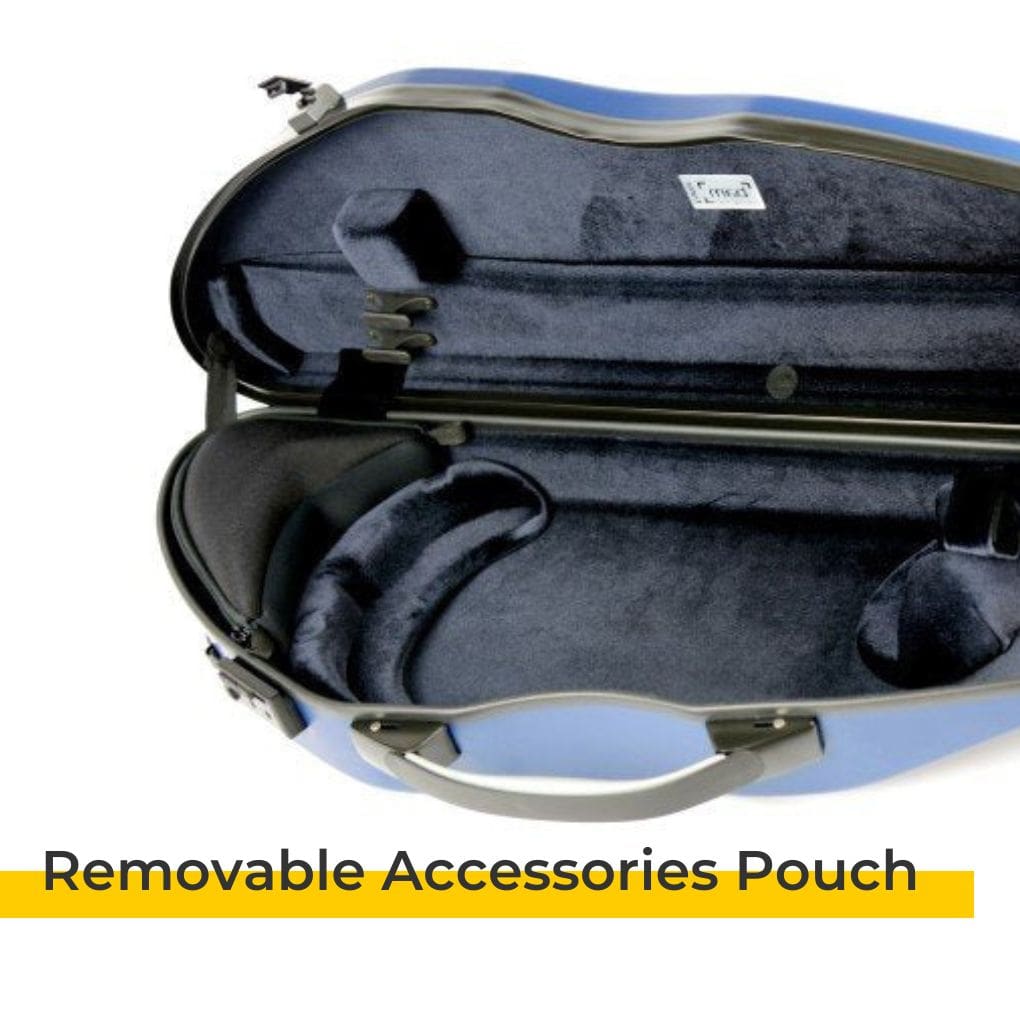 Bam Hightech Slim Violin Case | Unique Half-Moon Design